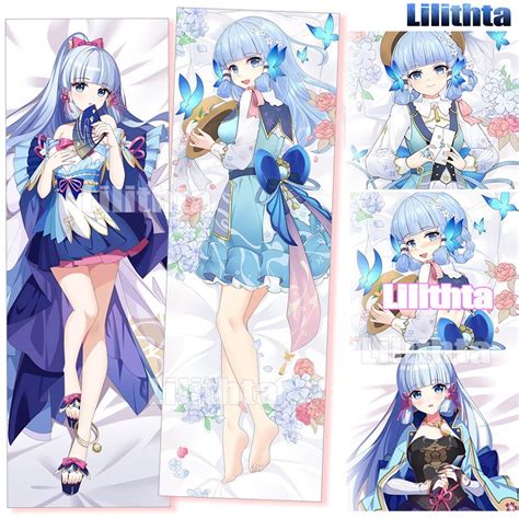 Dakimakura ปลอกหมอน Genshin Impact Kamisato Ayaka เกมอะนิเมะ Body