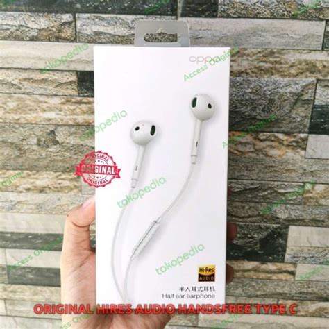 Promo Handsfree Headset Earphone Type C Oppo Find X Pro X Pro Original Diskon Di Seller