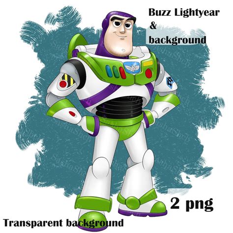 Buzz Lightyear Png Digital Product Color Illustrations Buzz