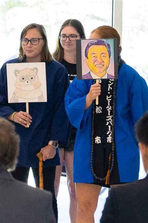 Japanese Mayor Visits Eckerd College Campus To Honor 57 Year Old
