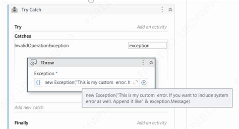 Hide Generic Error Message Apps Uipath Community Forum