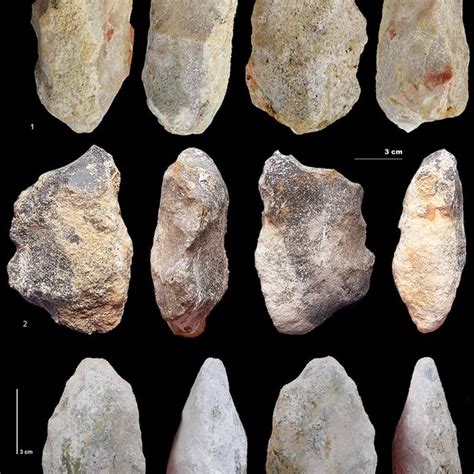 Artefacts On Chert Nodules Small Retouched Nodules From Layers G Download Scientific