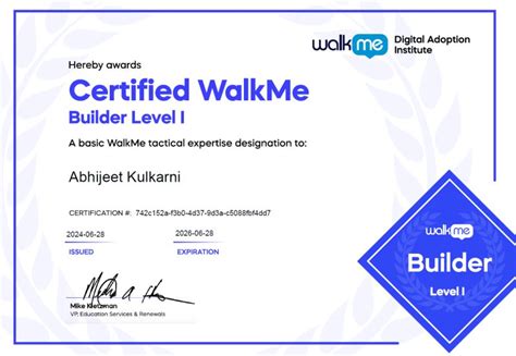 Walkme Dap Abhijeet Kulkarni