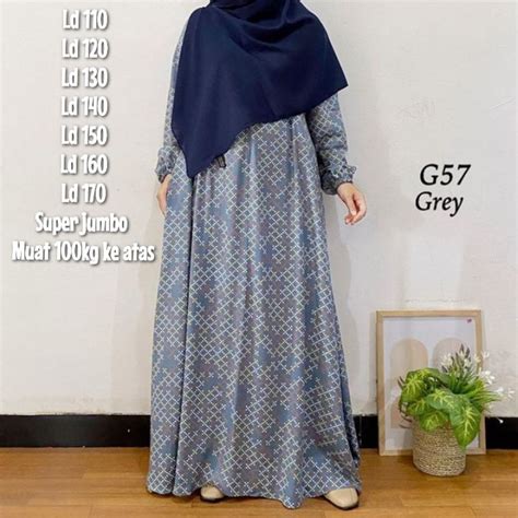 Jual GAMIS SUPER JUMBO TERBARU LD CM Muat Bb Kg Up Shopee Indonesia