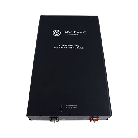 AIMS 24V LiFePO4 Battery 400-Amp - Lithium Battery