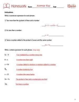 Write Variable Expressions Free PDF Download Learn Bright