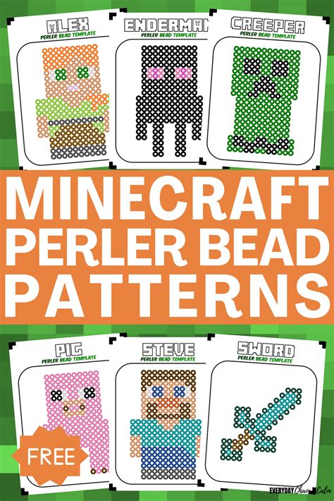 Minecraft Perler Bead Keychains Artofit