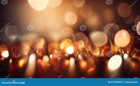 Bokeh Background Texture Stock Illustration Illustration Of Yellow