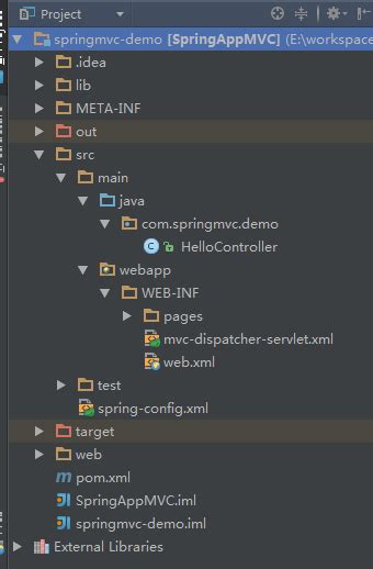 使用intellij ieda创建第一个springmvc例子 使用idea 创建spring mvc 项目 csdn博客