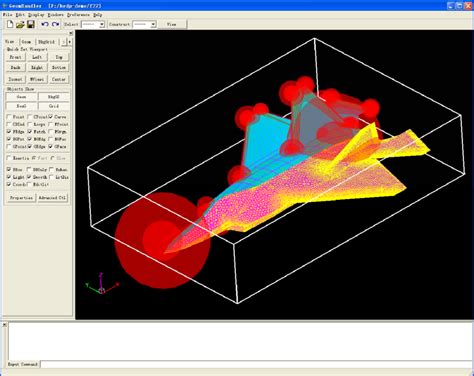 Visual Representation Of The Geometry Surface Mesh And Mesh Sources Download Scientific