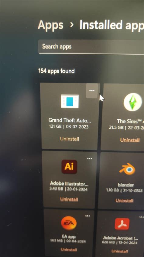 Cannot Find And Uninstall Appfile Rwindows11