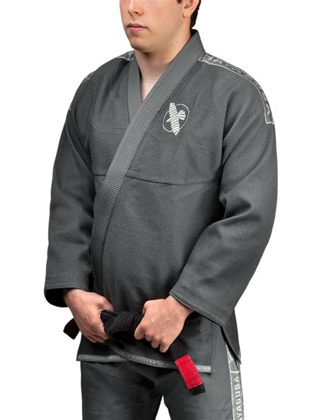 Hayabusa Lightweight Jiu Jitsu Gi Grey Bjj Shop Singapore