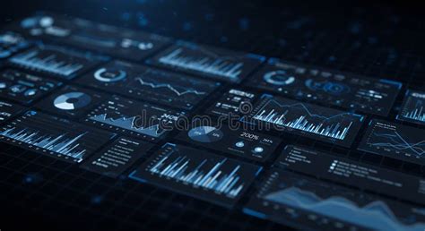 Data Visualization Dashboard Charts Graphs And Analytics For Business Intelligence And Big