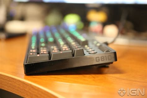 Logitech G810 Orion Spectrum Gaming Keyboard Review Ign