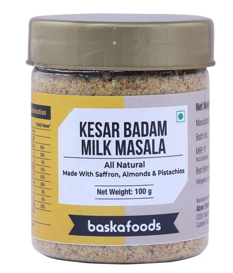 Kesar Badam Milk Masala Baska Foods
