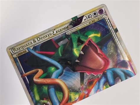 Rayquaza And Deoxys Legende 8990 Ultra Rare Hgss Undaunted Neu Gemäss