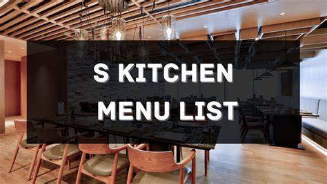 S Kitchen Menu Prices Philippines 2025 [updated] — All About