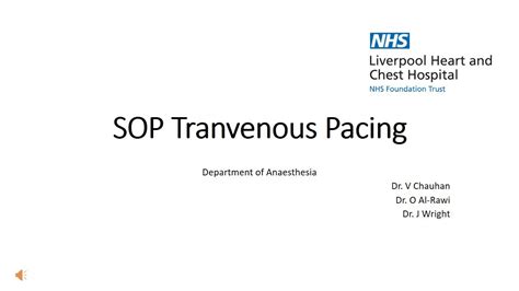 Transvenous Pacing Wire Insertion For Anaesthetists Youtube