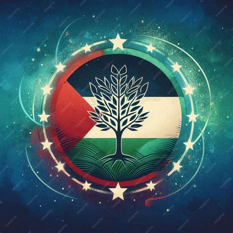 Premium Photo Dynamic Palestine Flag Evolution A Timeless Symbol Of