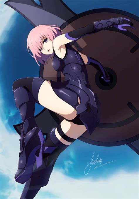 Mash Kyrielight Fate And More Drawn By Aoikito Lavender Danbooru