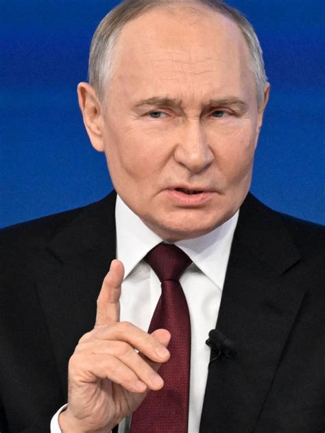 Putins Startling Admission In Mammoth End Of Year Interview Herald Sun