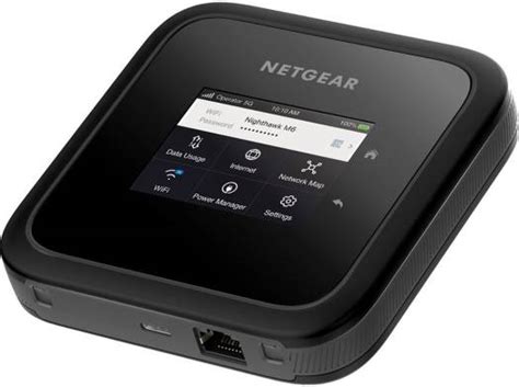 Netgear Nighthawk M G WiFi Mobile Hotspot Router Color LCD Touch Display Speed Up To