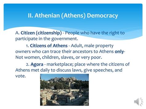 Athenian Democracy Democracy In Athens Notes Pptx Elections Politics