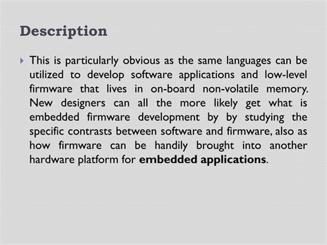 PPT Introduction To Embedded Firmware Development PowerPoint Presentation ID