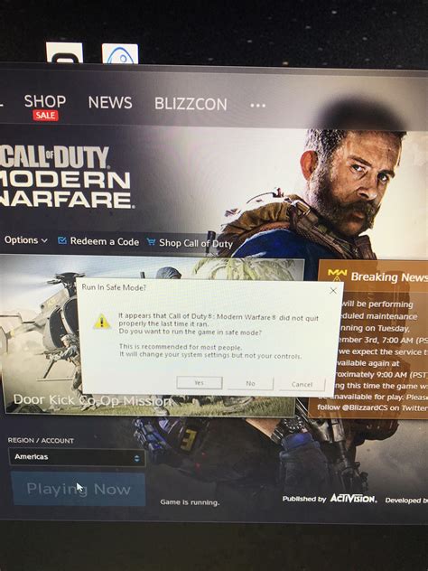 Anybody Have A Fix For Safe Mode Crashes R Modernwarfare
