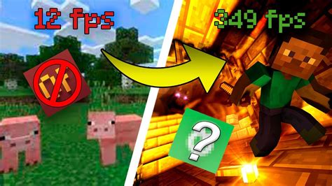 PASO A PASO COMO SUBIR FPS En MINECRAFT YouTube
