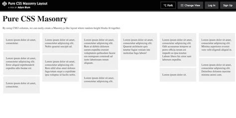 Free Beautiful CSS Layouts For User Interface Designers Colorlib