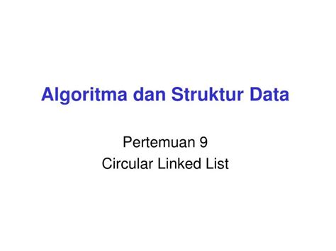 Ppt Algoritma Dan Struktur Data Powerpoint Presentation Free Download Id4736328