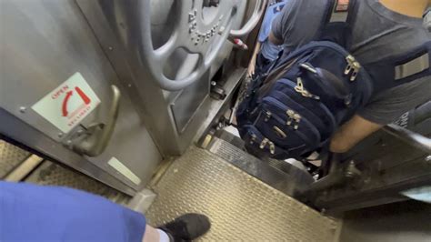 Disabled Train Transferring To Our Rescue Train R Amtrak