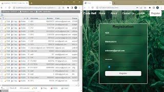 Part 2 Database Connection Of Registration Form Using Doovi