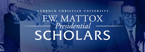 Lcu Mattox Presidential Scholars