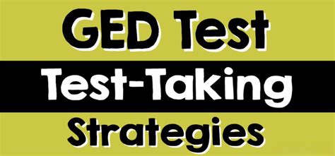 Top Test Taking Tips For The Ged Exam Joyce S House Education Center