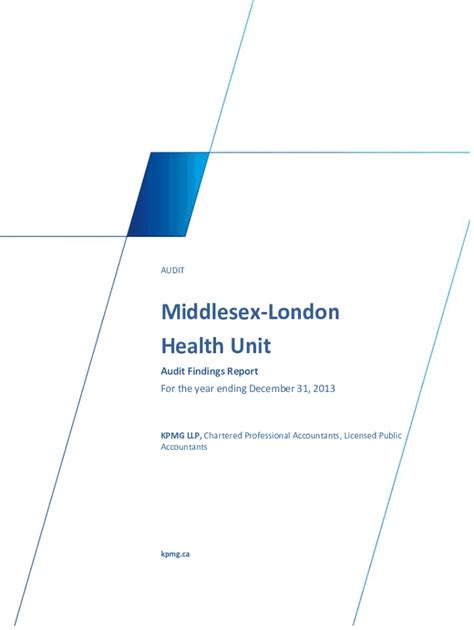 Fillable Online Middlesex London Health Unit Environmental Health And