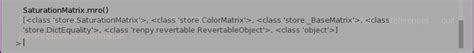 Matrixcolor In Transforms Doesn T Work Properly Issue Renpy