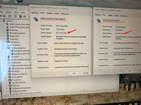 Solved Re Hp Spectre With Intel Arc A370m Freezes Screen On