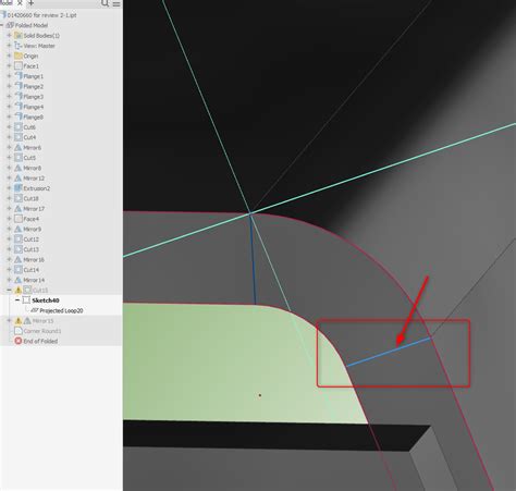 solved inventor 2021 2 2 sheet metal face edit affects cut not related to face and causes error