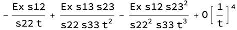 How To Series Expand An Expression In Mathematica With Smaller Cross
