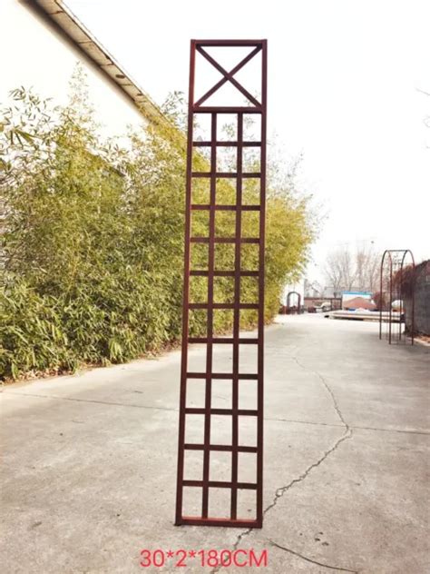 EDELROST GARTEN RANKGITTER Metall Rost Rosenbogen Garten Rankhilfe H Cm EUR