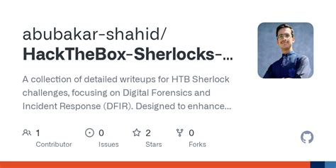 Github Abubakar Shahidhackthebox Sherlocks Writeups A Collection Of Detailed Writeups For