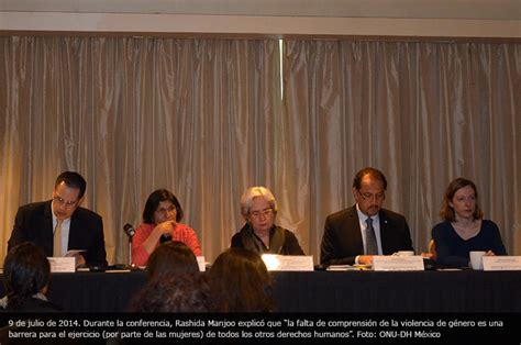 Visita no oficial a México de la Relatora Especial de la ONU sobre la violencia contra la mujer