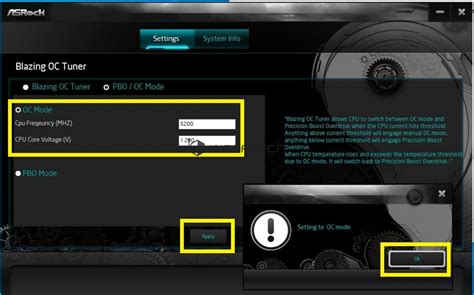 Asrock Blazing Oc Tuner Software Enables Switching Between Manual Oc And Amd Pbo Modes On X670