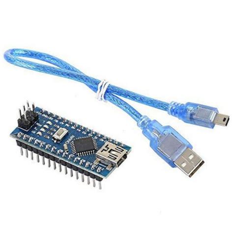 Nano Arduino Nano Atmega328 Microcontroller With Usb Cables Arduino