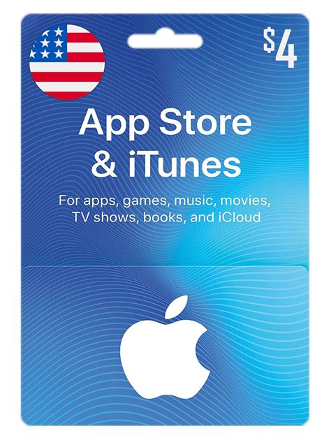 Buy iTunes Gift Card $ 4 USD (USA) Official cheap, choose from ...