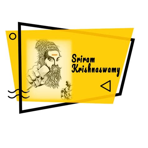 Sriram Krishnaswamy Youtube