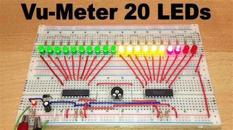 Vu Meter 20 Leds With Lm3915 Standard Led Scale Electric Diagram Artofit