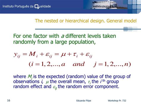 Ppt Components Of Variance Model For The Analysis Of Repeated